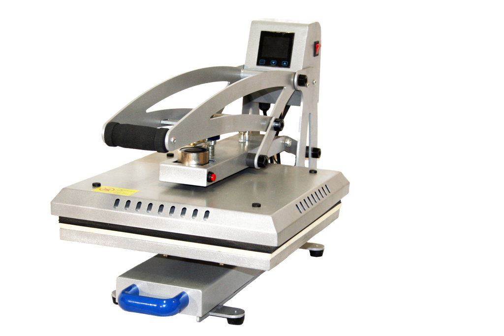 Transferpress AP38m - Med utbytbara bottenplattor – Tshirtpressen.se